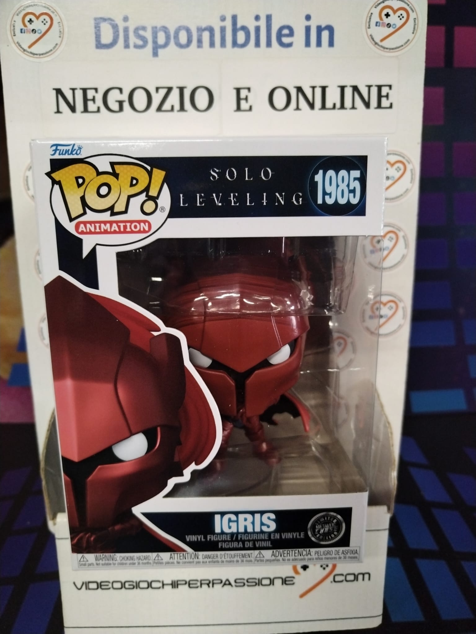 Funko Pop! Animation: Solo Leveling - Igirs -Variante Chase-1985