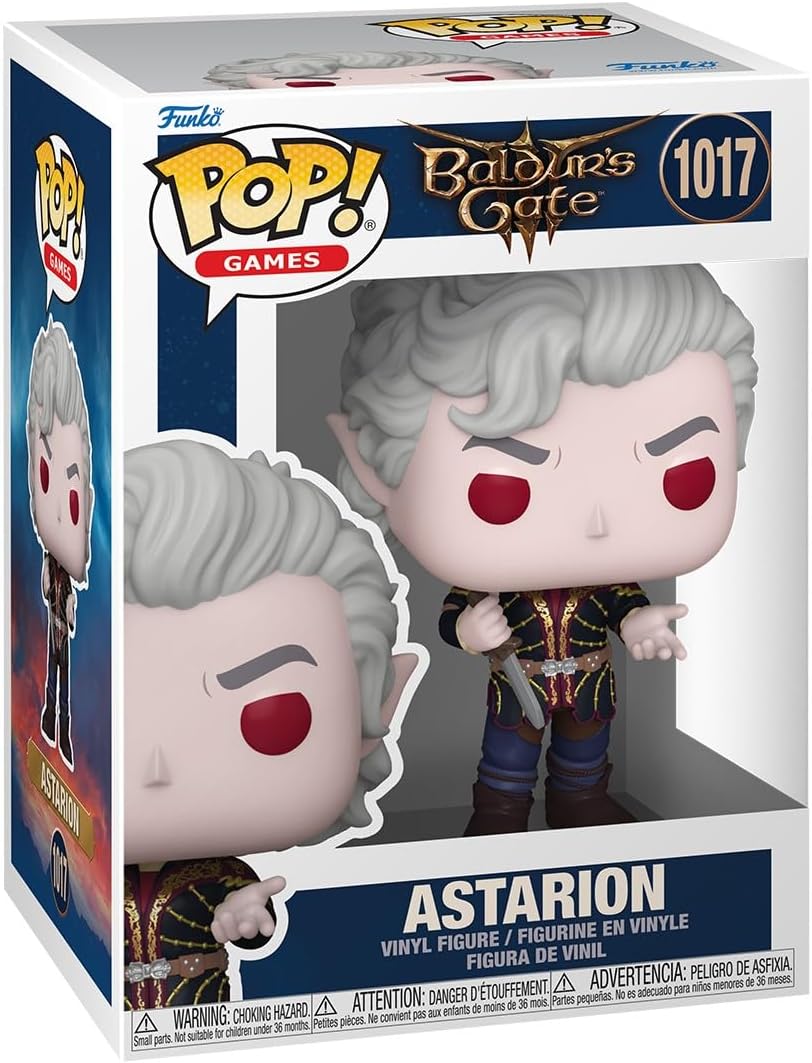 Funko POP! Baldur's Gate 3 - Astarion, Karlach With Clive, Shadowheart