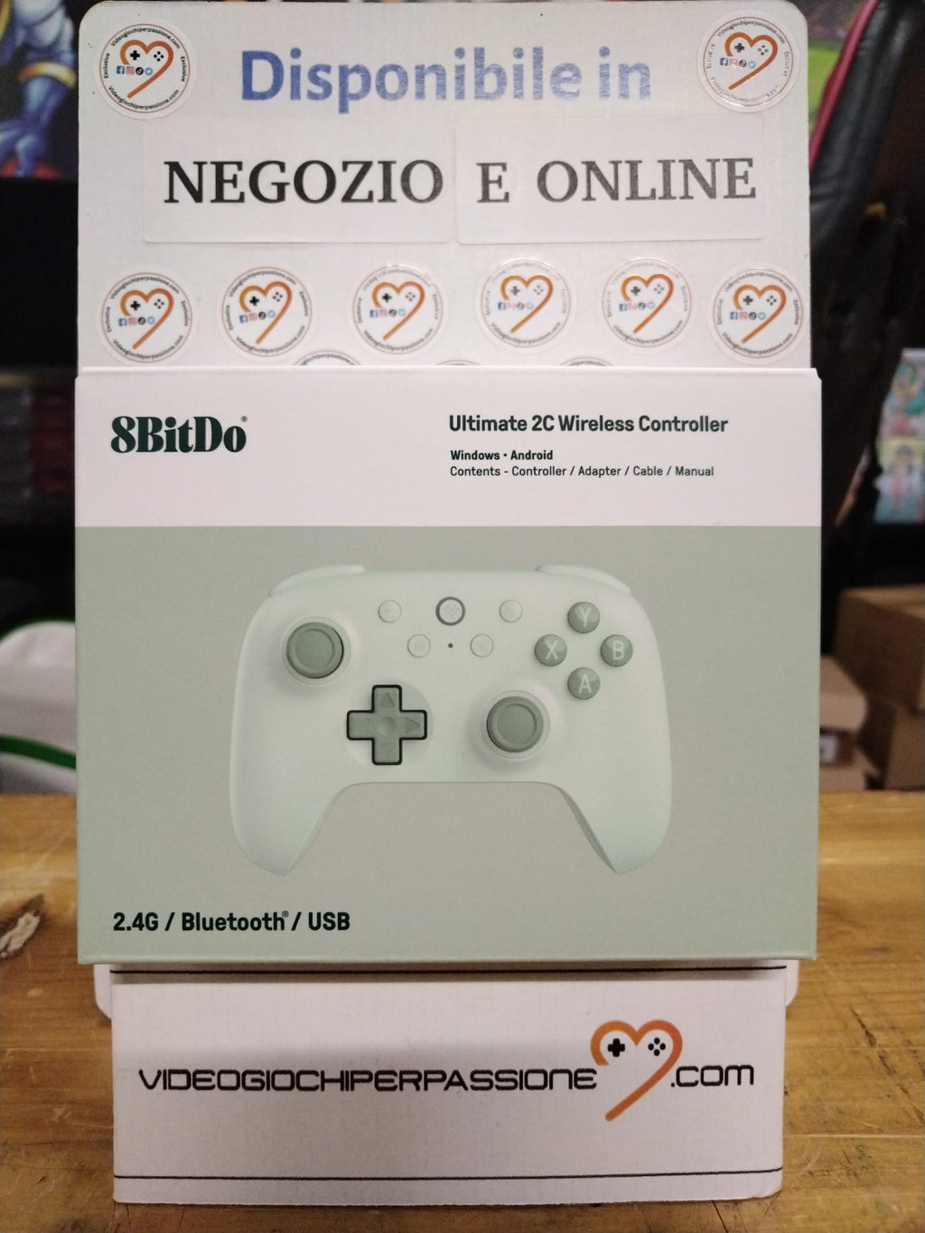 8Bitdo Ultimate 2C Wireless Controller for Windows PC and Android