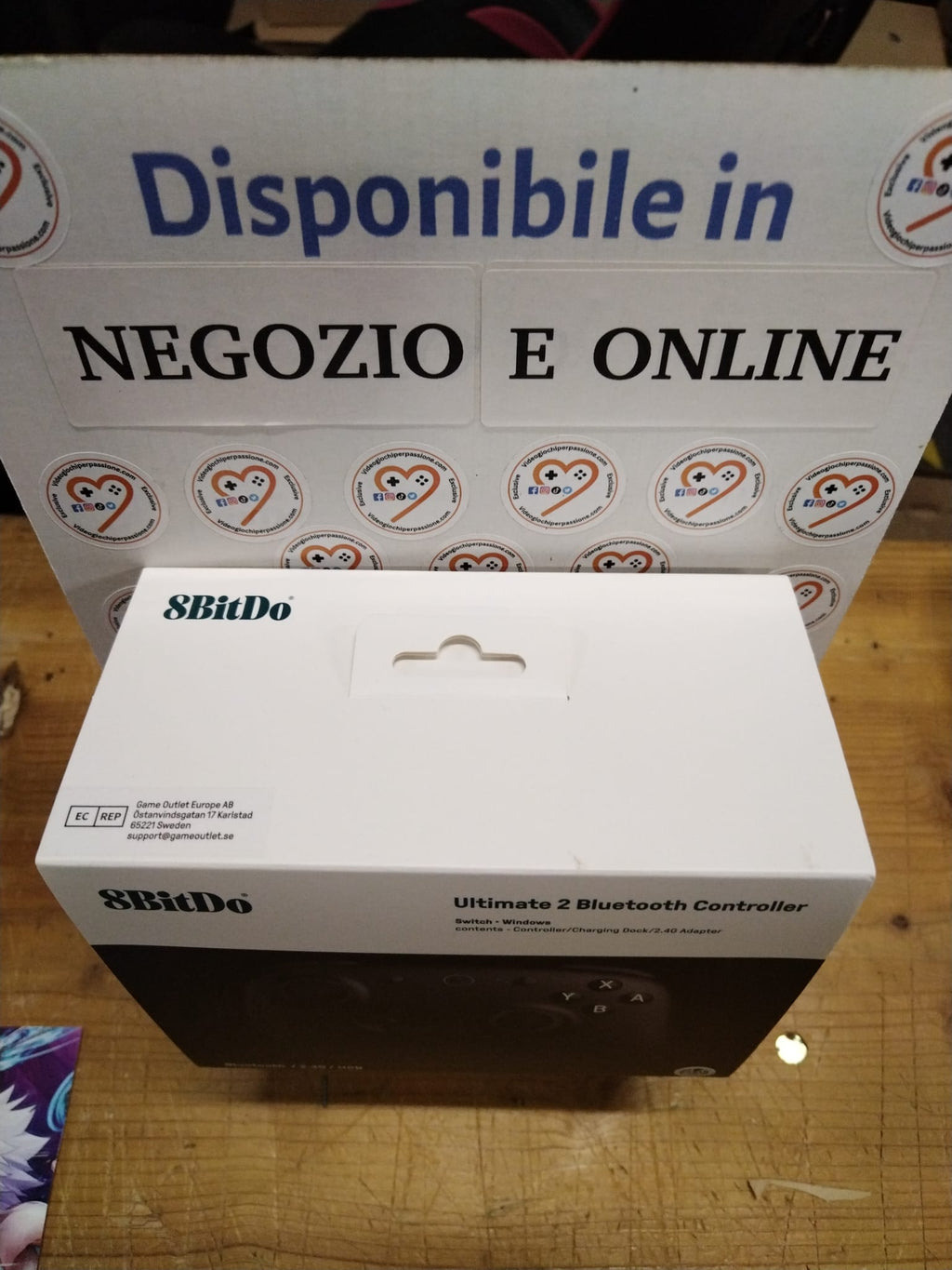 8Bitdo Ultimate 2 Bluetooth Controller Switch/Switch 2 e PC Windows