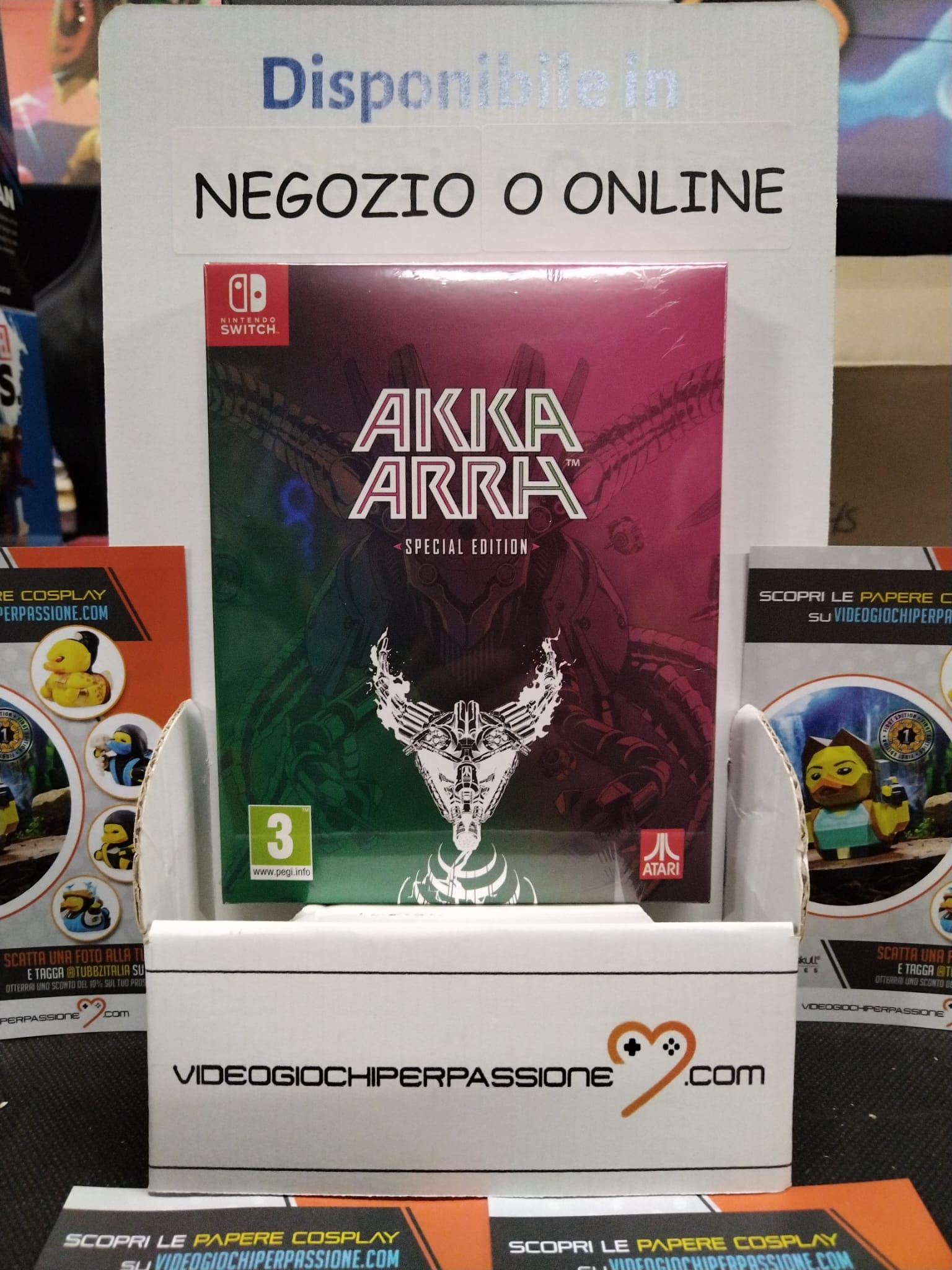 Akka Arrh Special Edition Nintendo Switch Edizione Regno Unito
