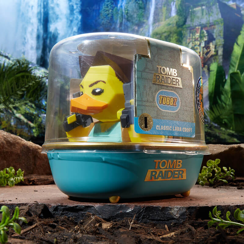 Official Tomb Raider Classic Lara Croft TUBBZ Cosplaying Duck Collecta