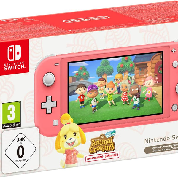 Nintendo Switch Lite edizione Speciale Animal Crossing Corallo