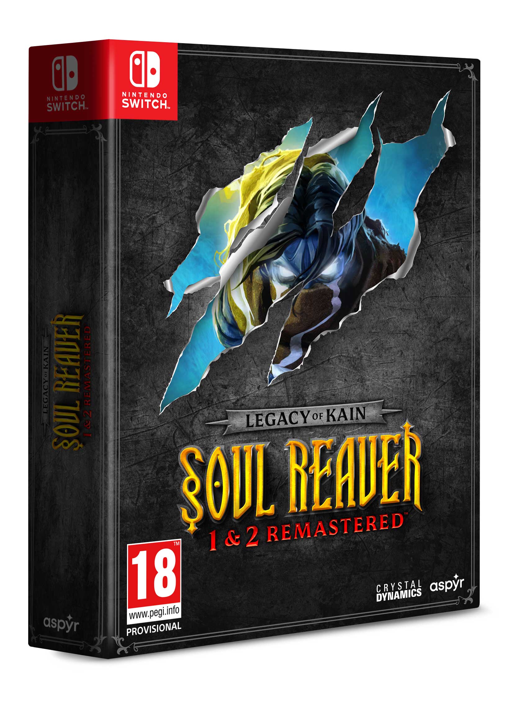 Legacy of Kain Soul Reaver 1 e 2 Remastered Nintendo Switch Deluxe Edi