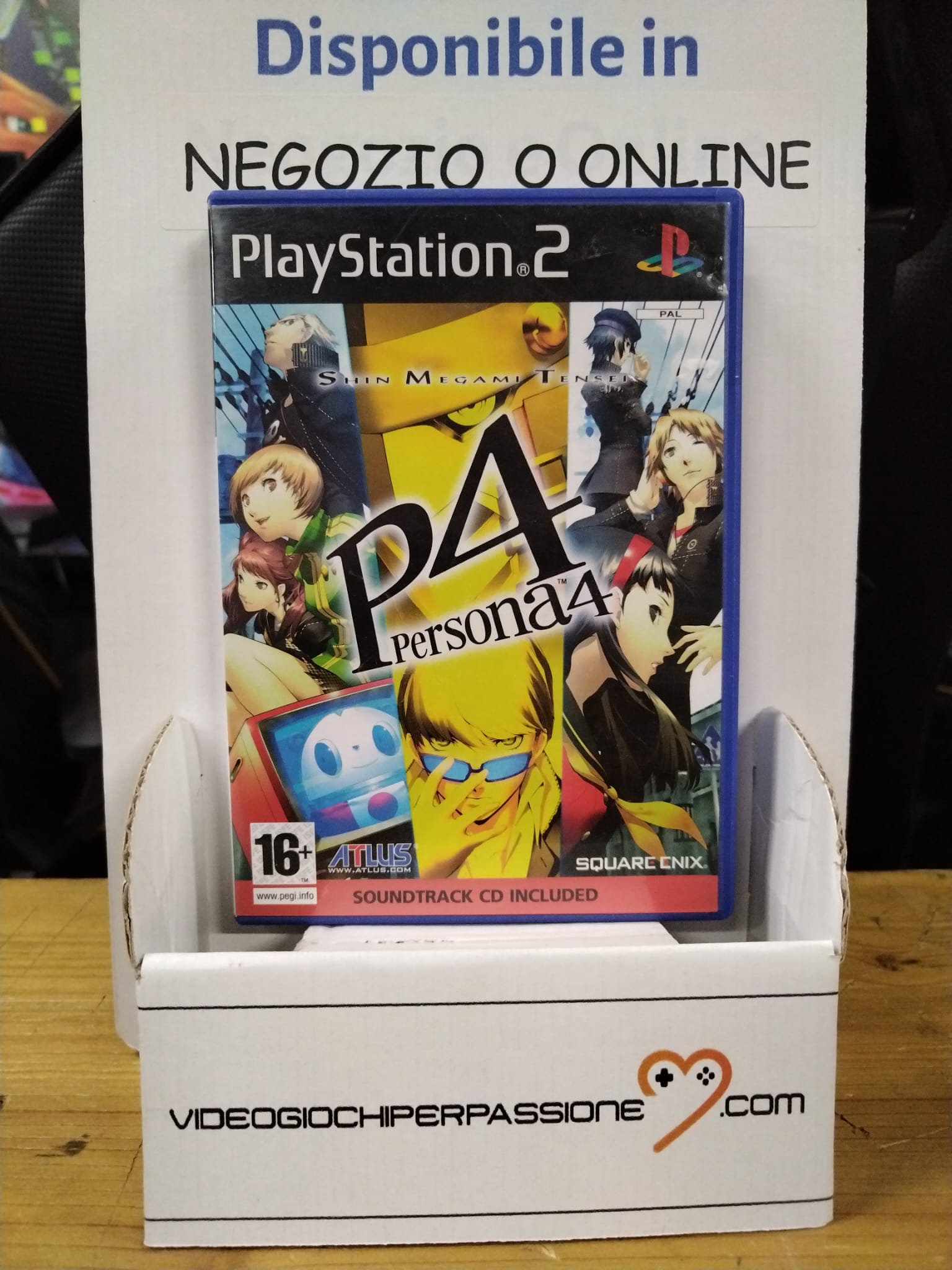 Shin Megami Tensei: Persona 4 PS2 (usato garantito)(versione inglese)