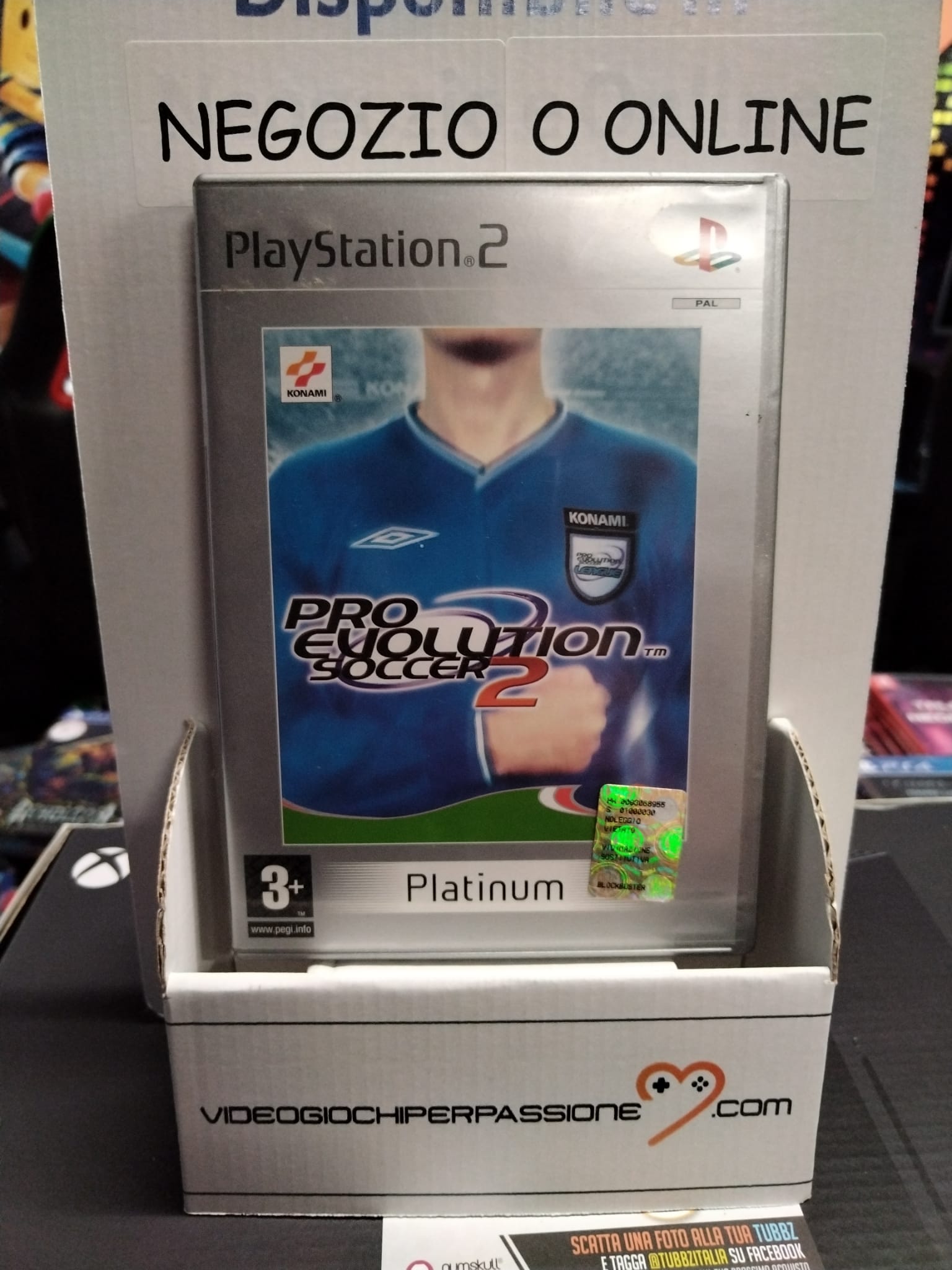 PRO EVOLUTION SOCCER 2 PS2 (versione italiano)(usato garantito)