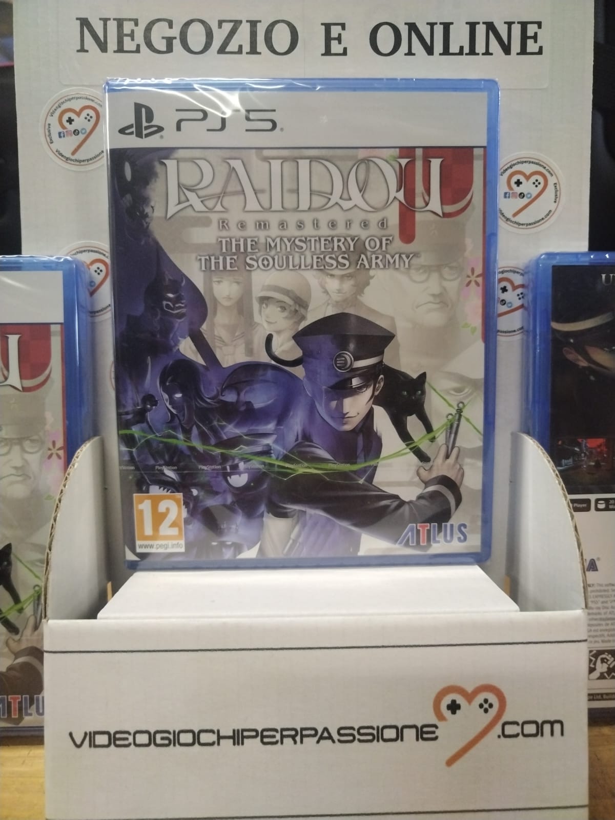 RAIDOU Remastered: The Mystery of the Soulless Army PS5 (versione euro