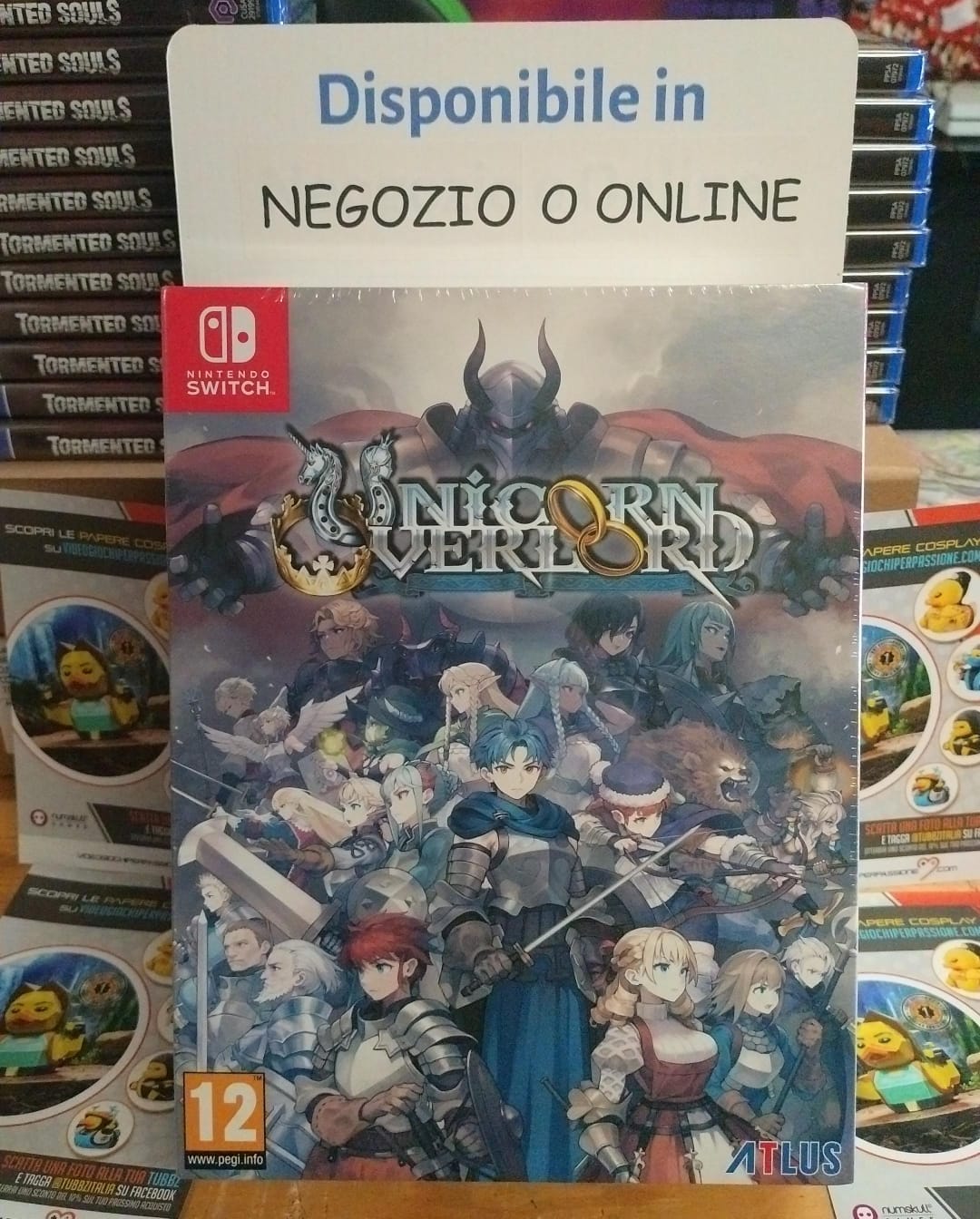 Unicorn Overlord Monarch Edition Nintendo Switch Edizione Europea