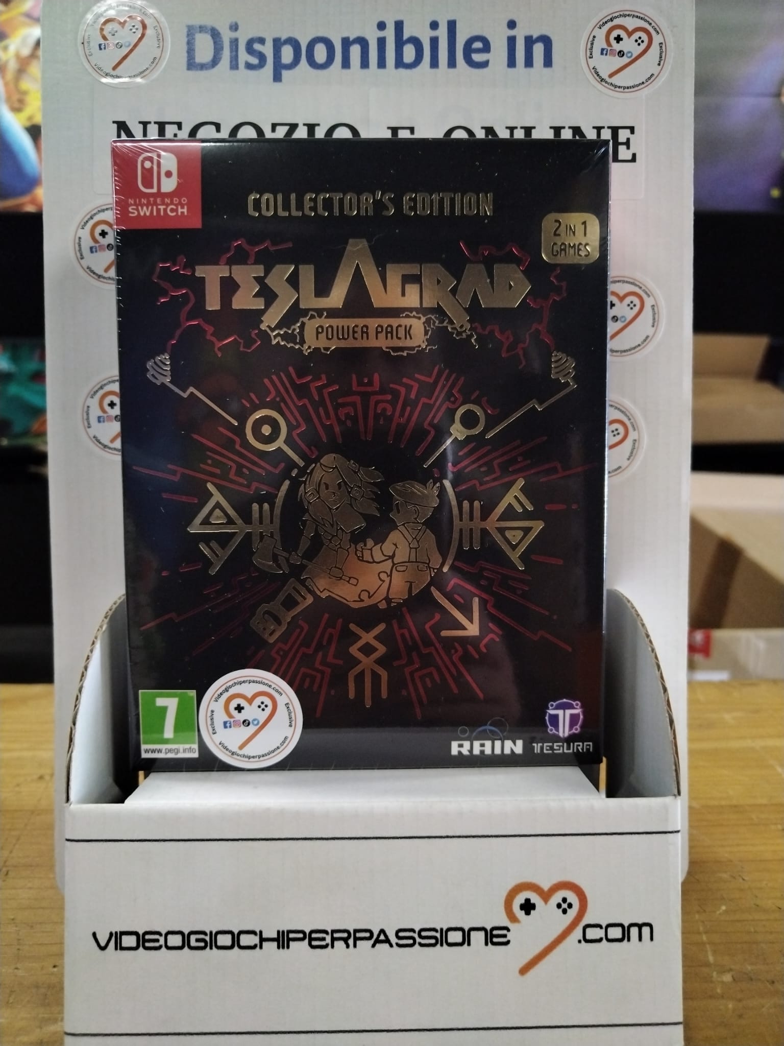 Teslagrad Power Pack Collector’s Edition Nintendo Switch Edizione Euro
