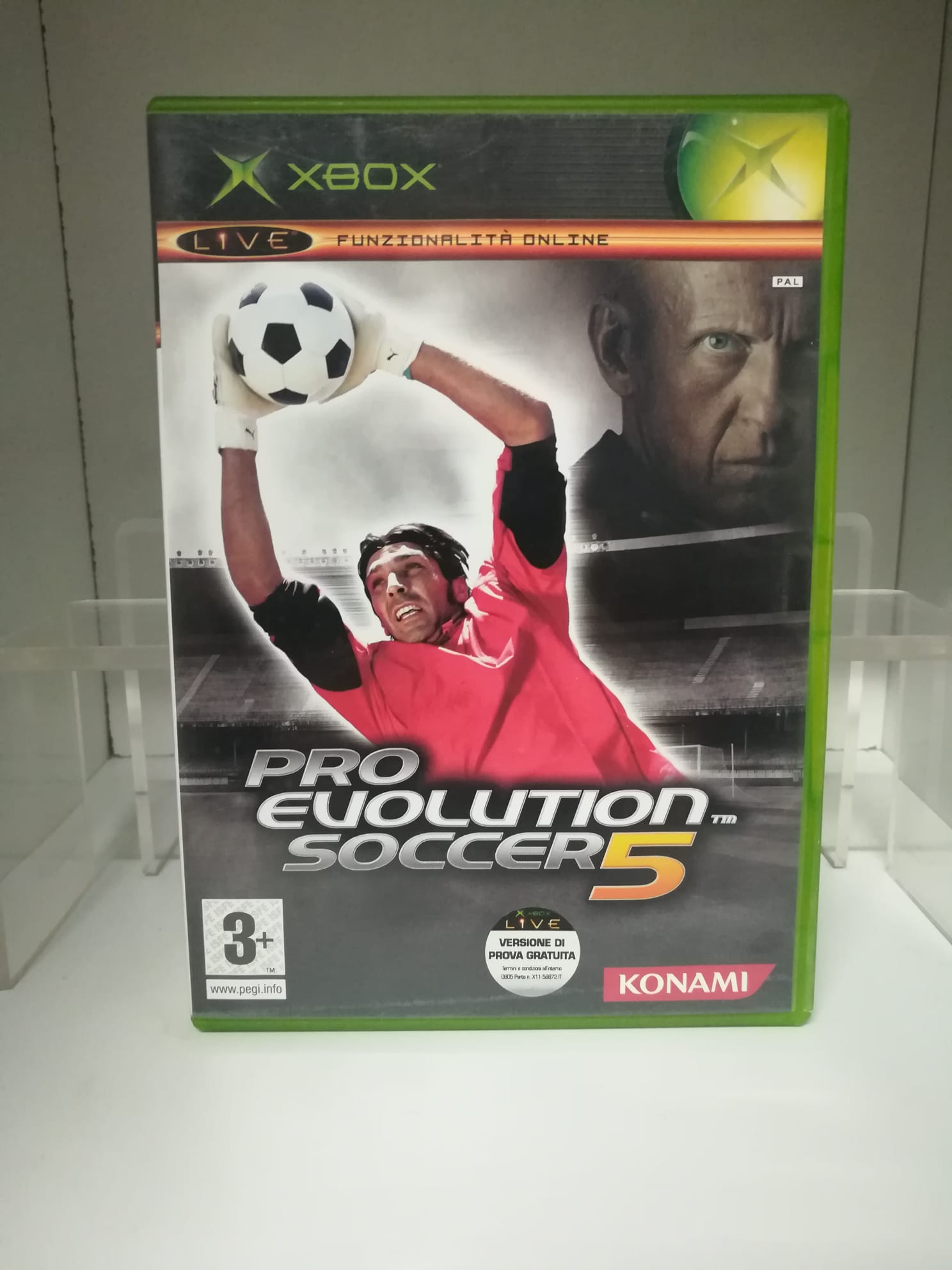 PRO EVOLUTION SOCCER 5 XBOX (versione italiana-usato garantito)