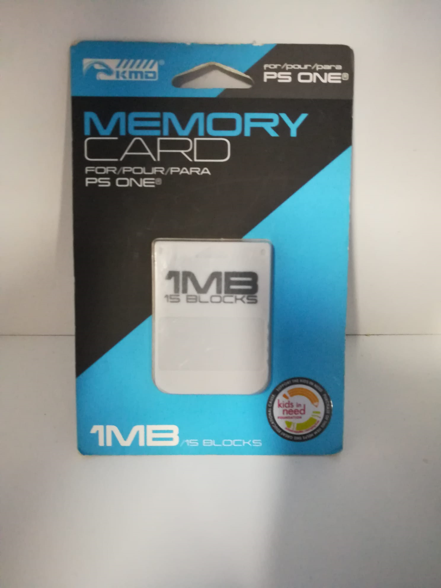 MEMORY CARD PS ONE 1MB/15 BLOCKS