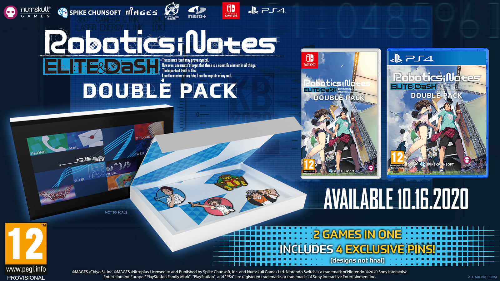 Robotics; Notes Double Pack Nintendo Switch Edizione Regno Unito
