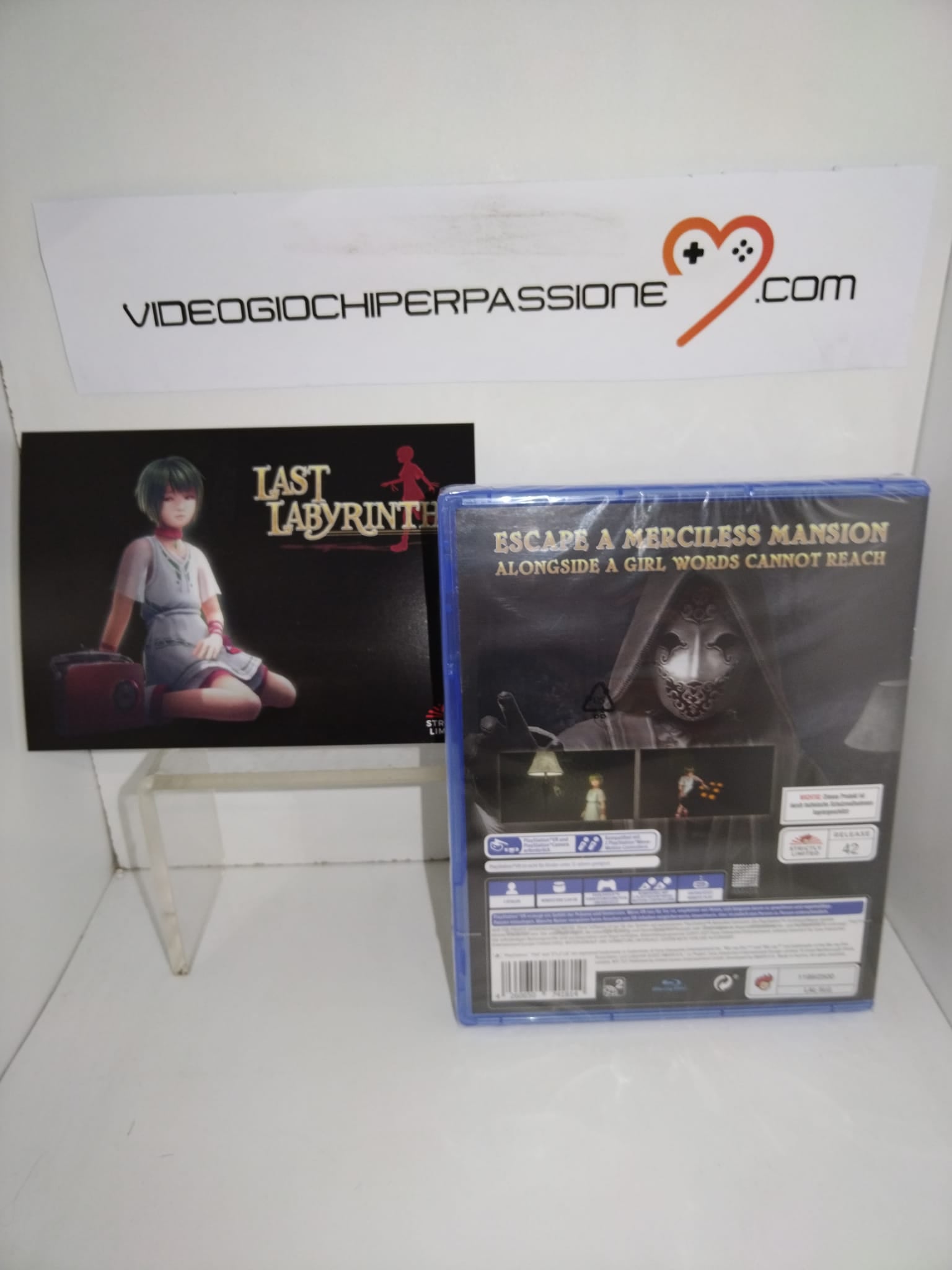 Last Labyrinth Playstation 4 ( Playstation VR Necessario) Edizione Ted