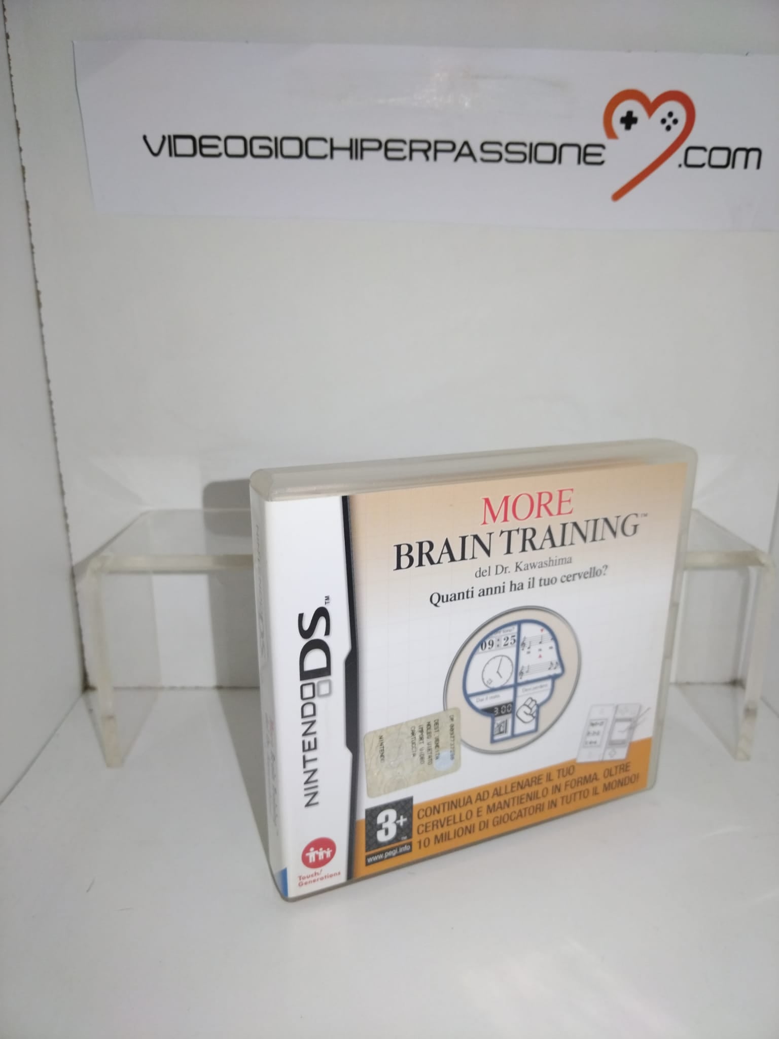 MORE BRAIN TRAINING -NINTENDO DS (usato)(versione italiana)