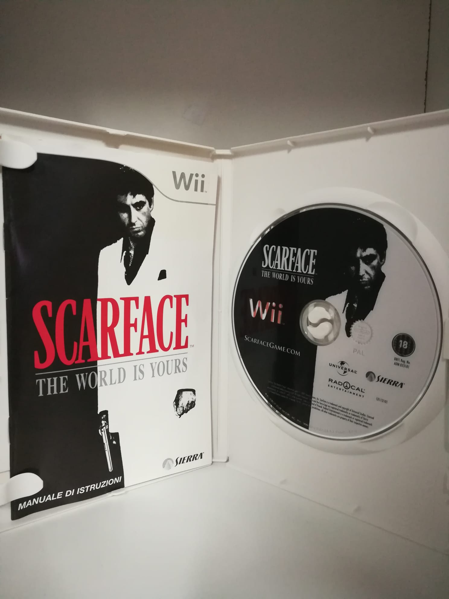 SCARFACE THE WORLD IS YOURS WII NINTENDO (versione italiana)(usato gar