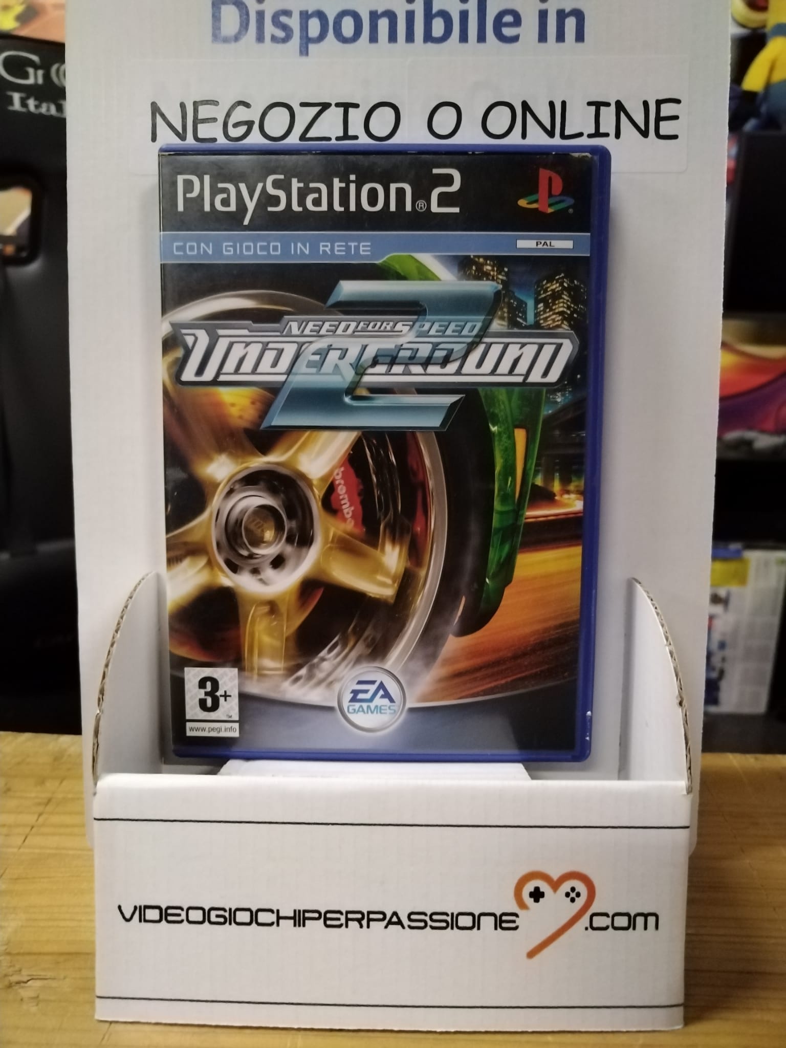 NEED FOR SPEED UNDERGROUND 2 PS2 (usato garantito)(completamente in it