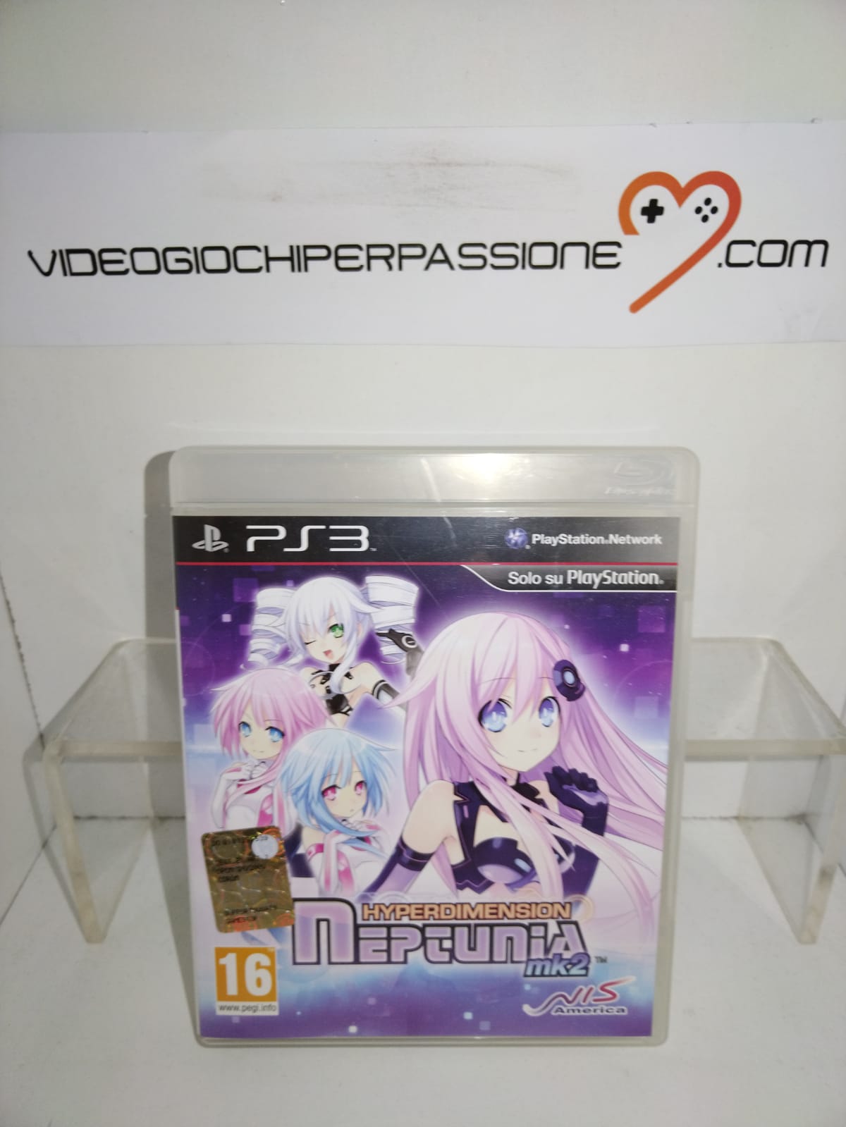 HYPERDIMENSION NEPTUNIA mk2 PS3 (usato garantito )(VERSIONE ITALIANA)