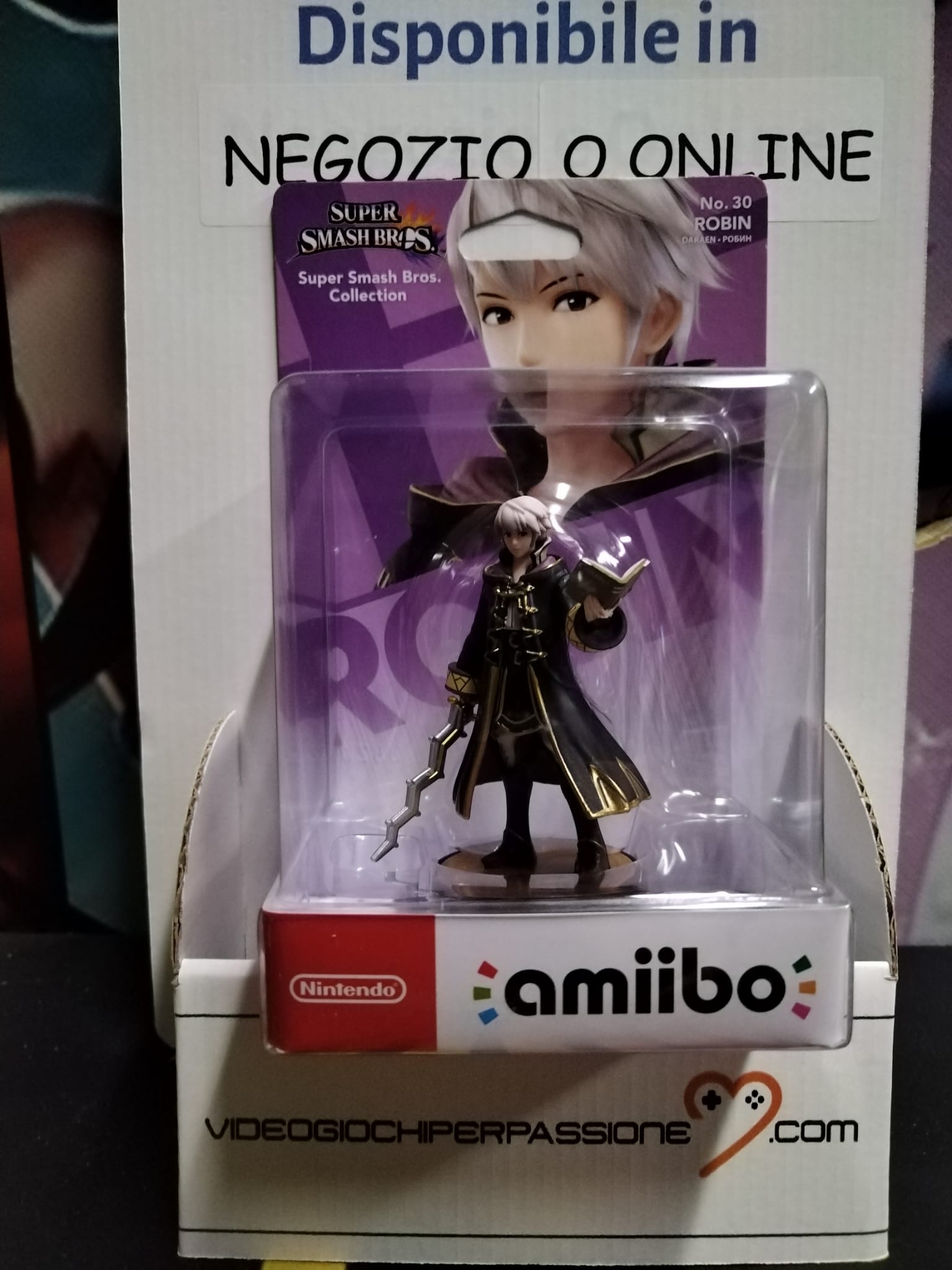 AMIIBO SUPER SMASH BROS -ROBIN - N0.30