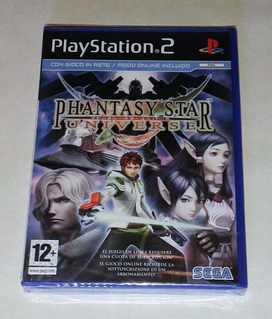 PHANTASY STAR UNIVERSE PS2 (USATO GARANTITO)