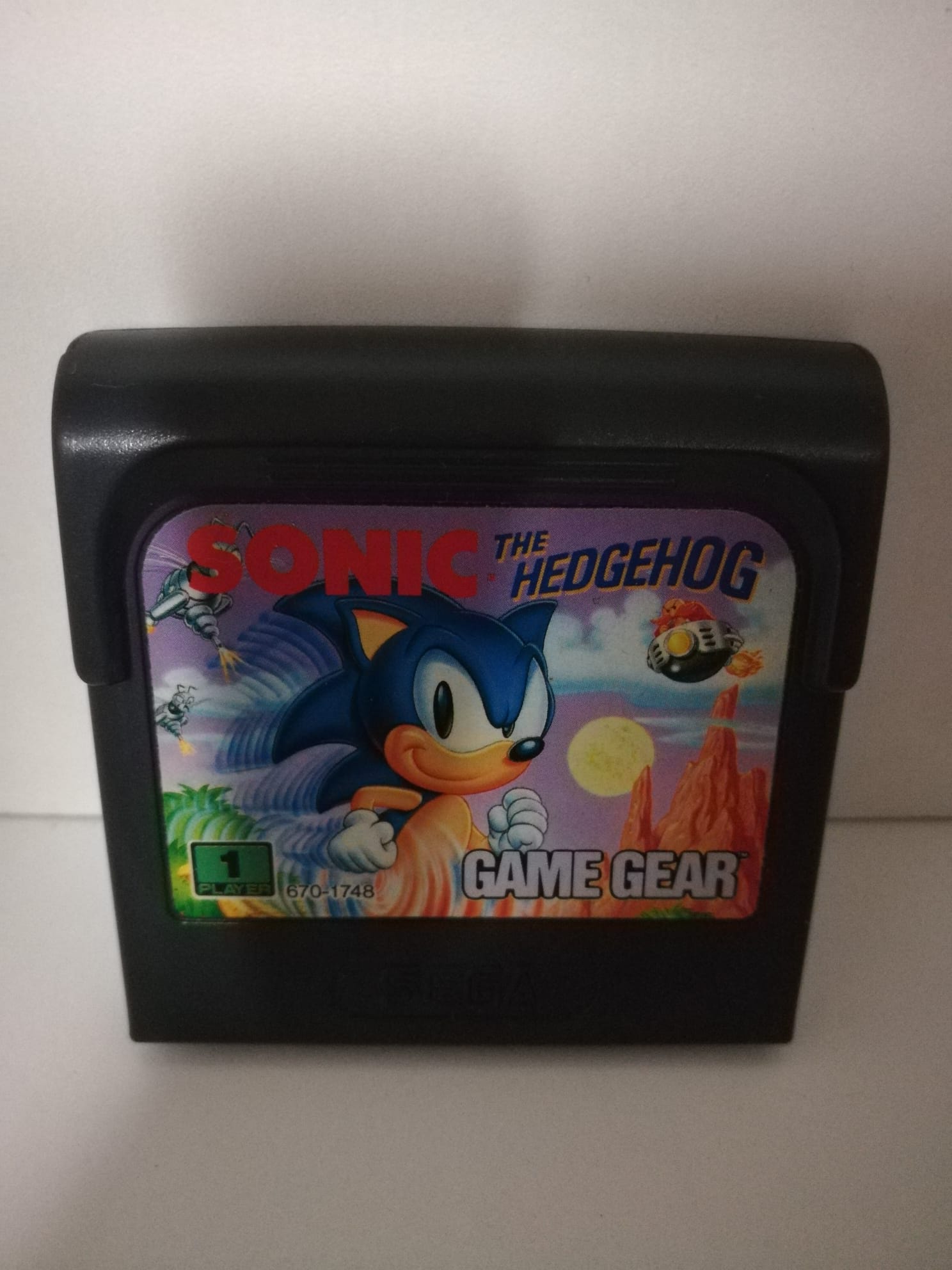 SONIC THE HEDGEHOG GAME GEAR SEGA