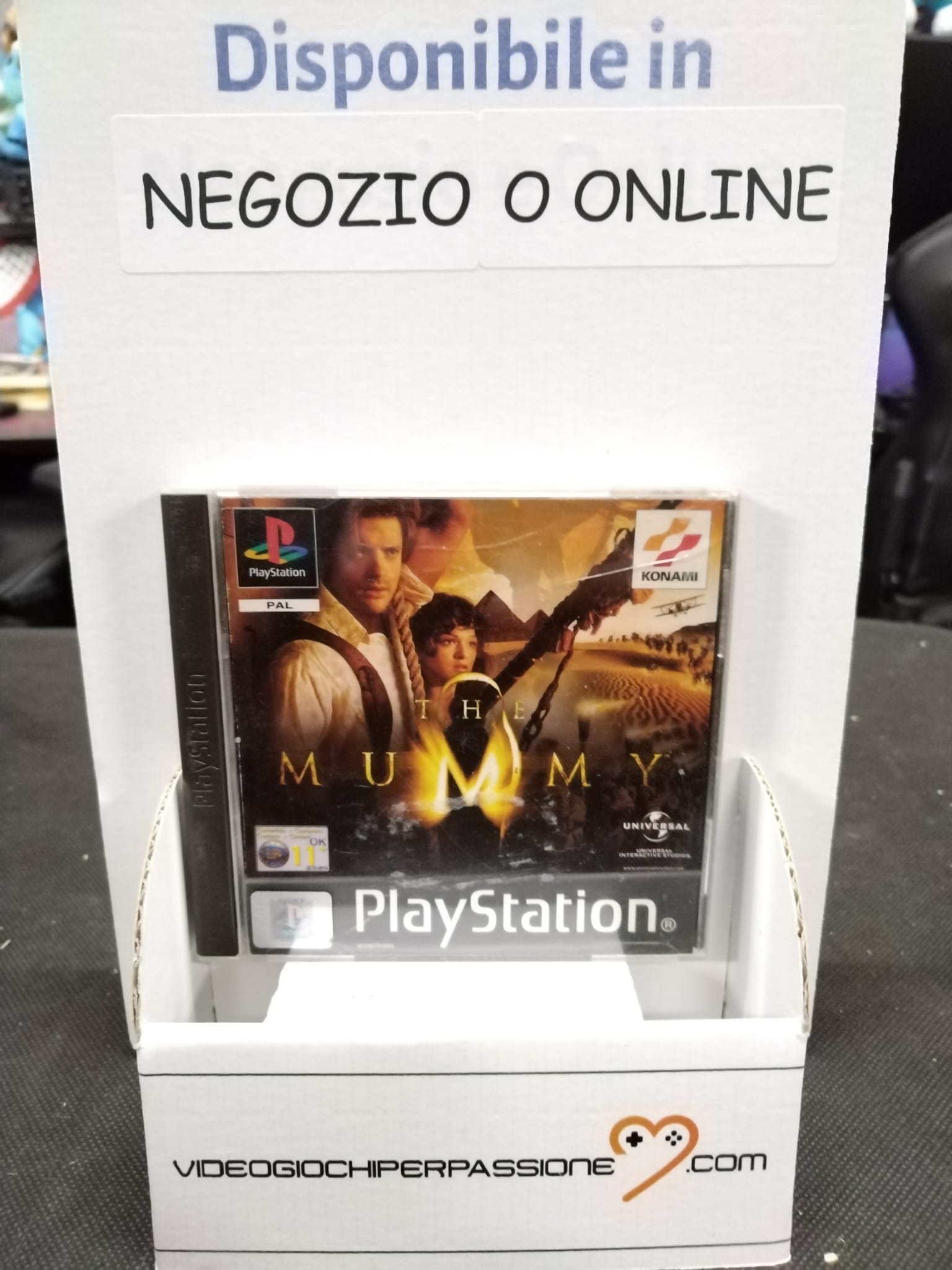 THE MUMMY PS1 (usato garantito)(versione italiana)