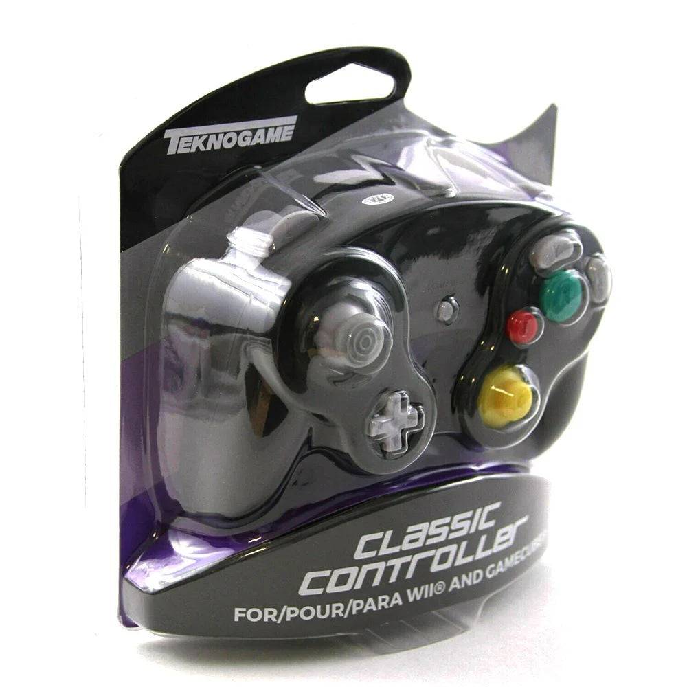Teknogame -Gamecube -WII-Controller Black