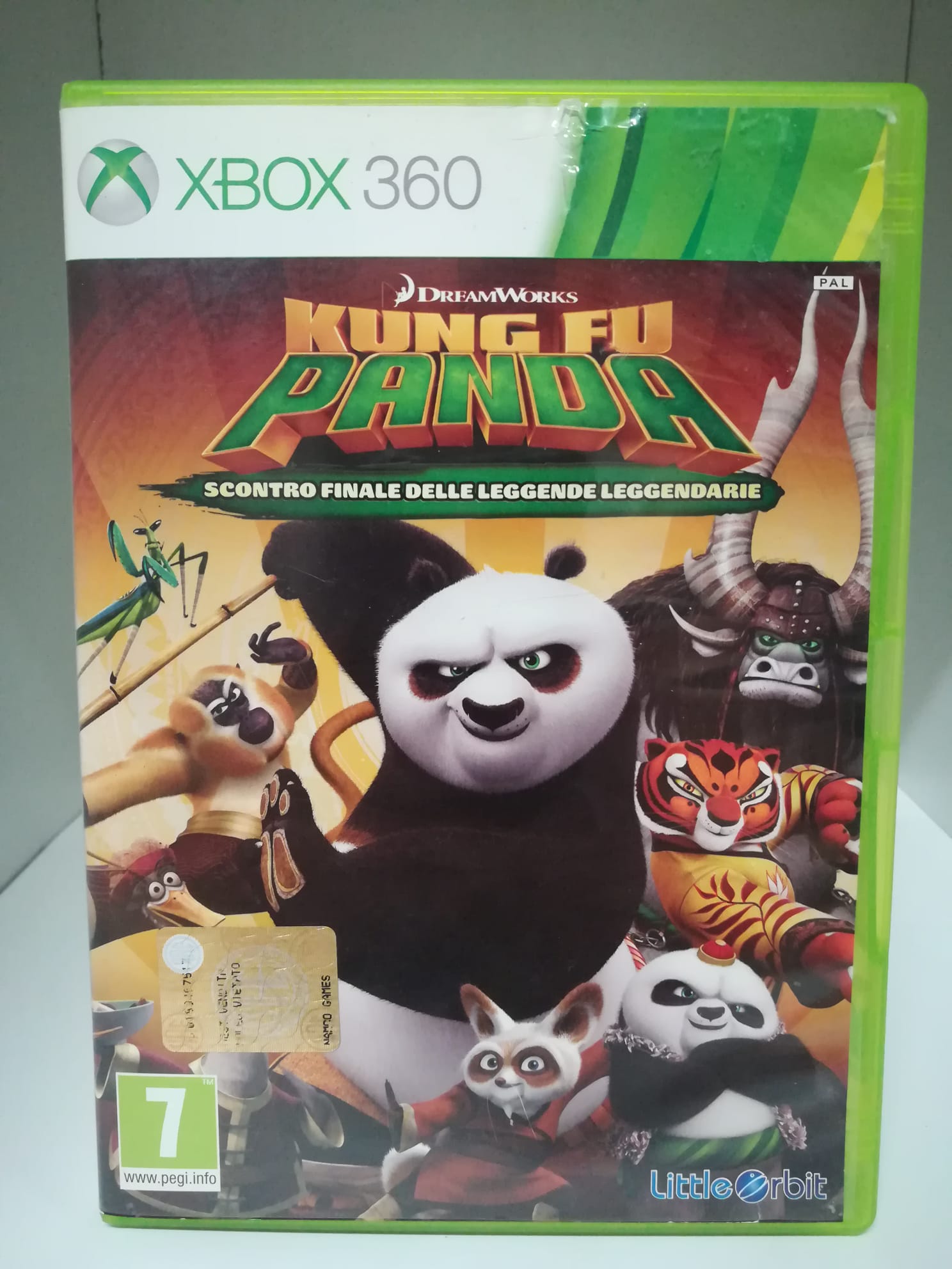 KUNG FU PANDA SCONTRO FINALE DELLE LEGENDE LEGENDARIE XBOX 360(usato g