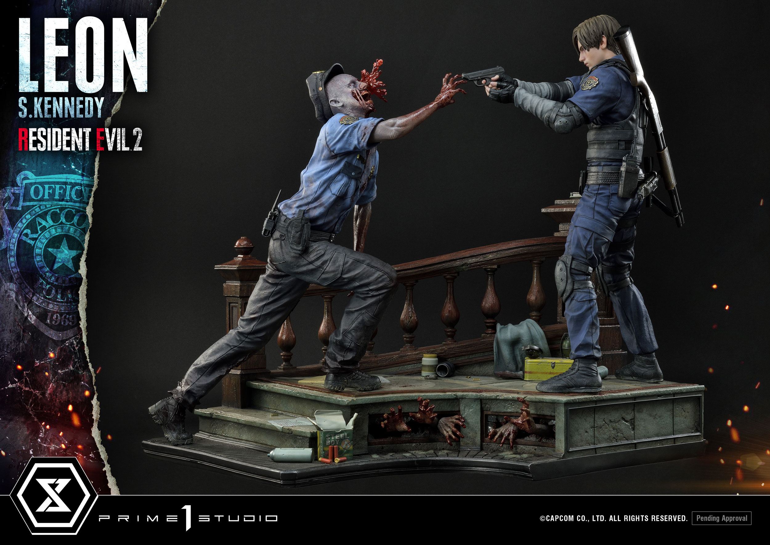 Resident Evil 2 Statue Leon S. Kennedy 58 cm - Prime 1 Studio