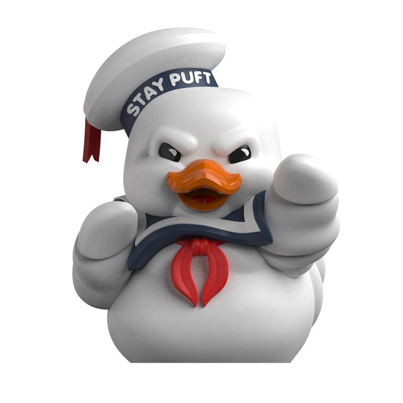 GHOSTBUSTERS STAY PUFT TUBBZ COSPLAYING DUCK COLLECTIBLE - MARSHMALLOW